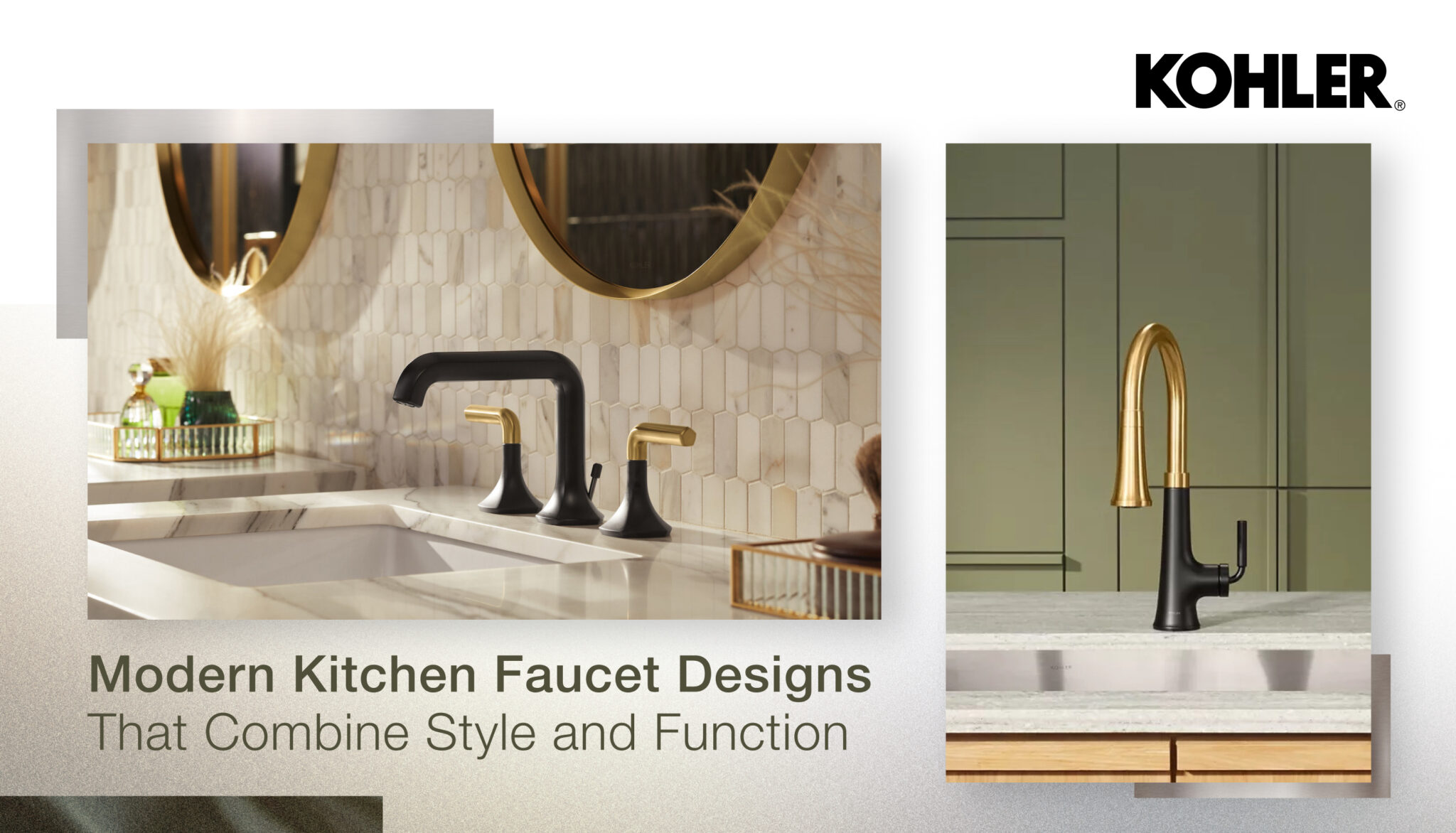 Kohler Modern Kitchen Faucet Designs Style Function